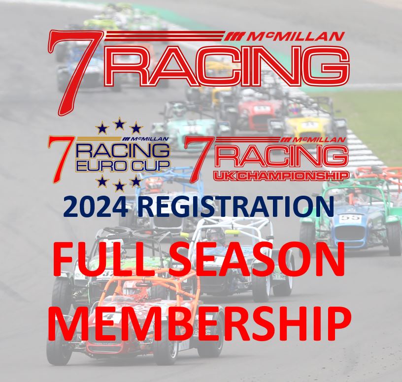 Membership & Race Entries – Seven Racing